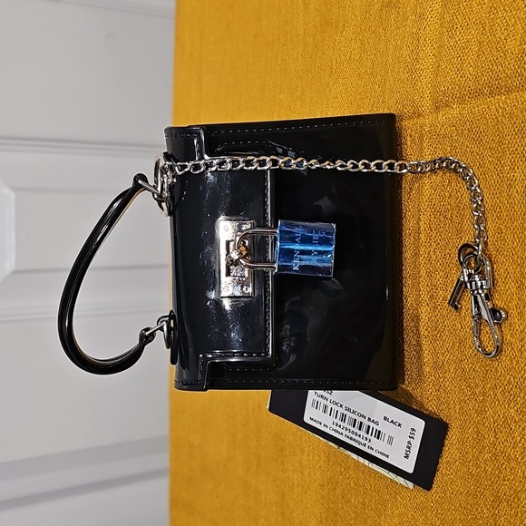 Kendall & Kylie | Bags | Kendall Kylie Micro Mini Turn Lock Silicon ...